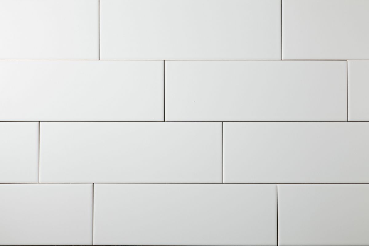 Matte Ceramic Subway Tile Metro Soho Subway Matte Black 1 3/4"x7 3/4"